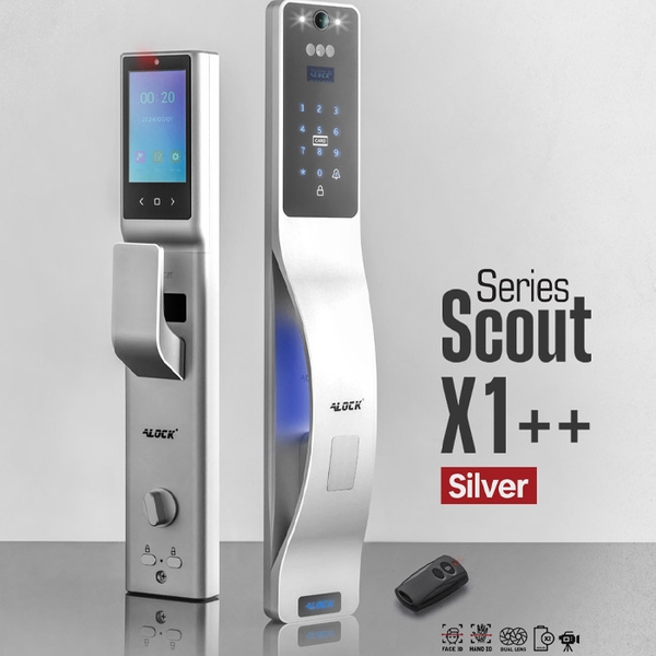 قفل هوشمند دیجیتال ALOCK مدل Scout X1++S - خانه معاصر